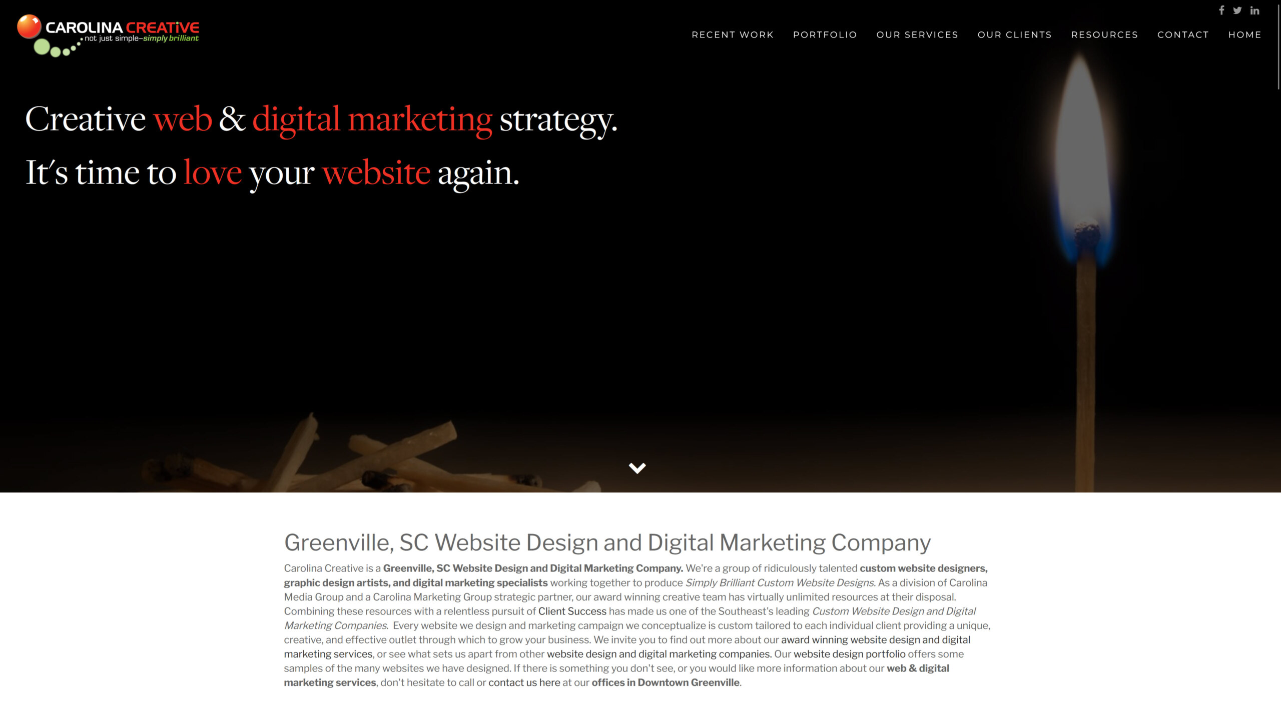Greenville, SC Web Design and Digital Marketing Company | Carolina Creative